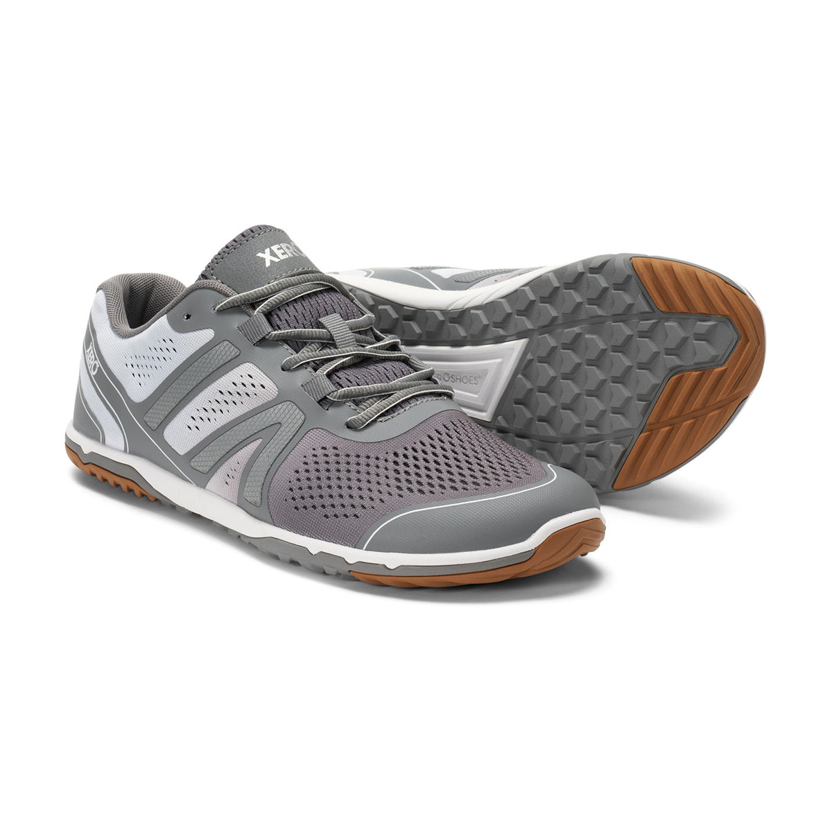 Xero Shoes HFS II Men gray white | Barefoot shoes running shoes ...